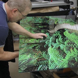 Mounting and Finishing Print Services of Blow Up Lab