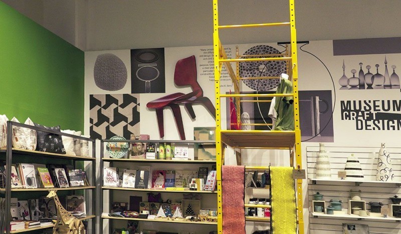 Gift Shop Mural for the Museum of Craft and Design San Francisco